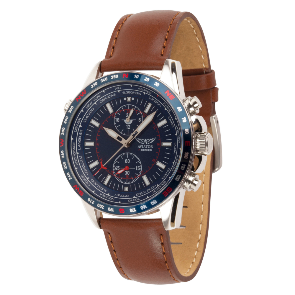 RwandAir – Duty Free Preorder. Gent’s Dual Time Pilot Watch