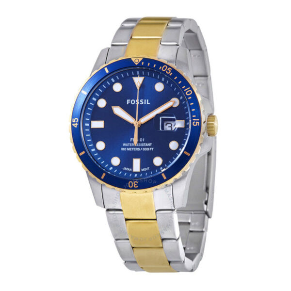 RwandAir – Duty Free Preorder. Fossil FB-01 Three Hand Date Two-Tone Stainless Steel Watch